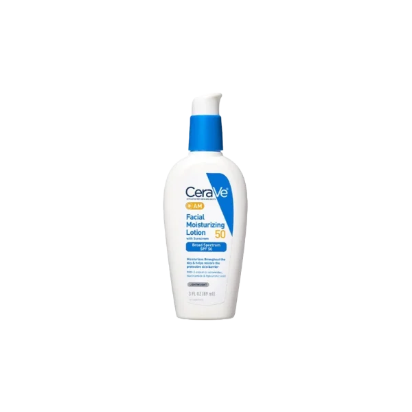 CeraVe AM Facial Moisturizing Lotion SPF 50 89ml - Bride & Beauty